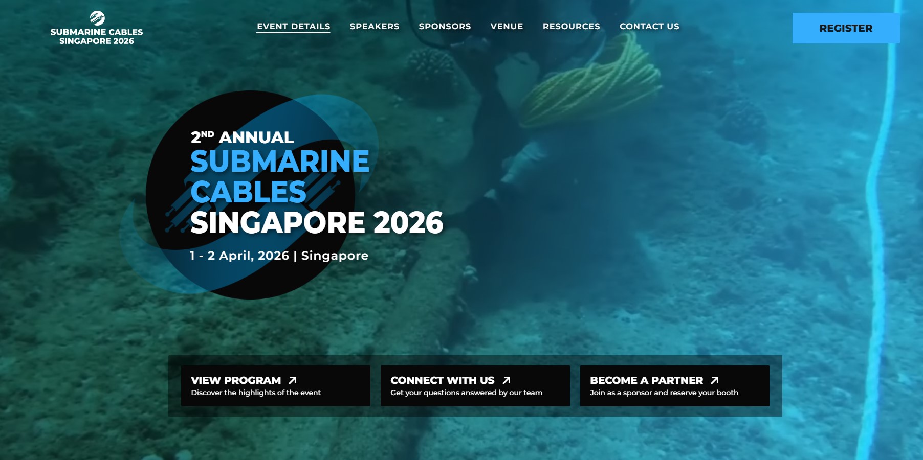 Submarine Cables Singapore 2026 | Register Now